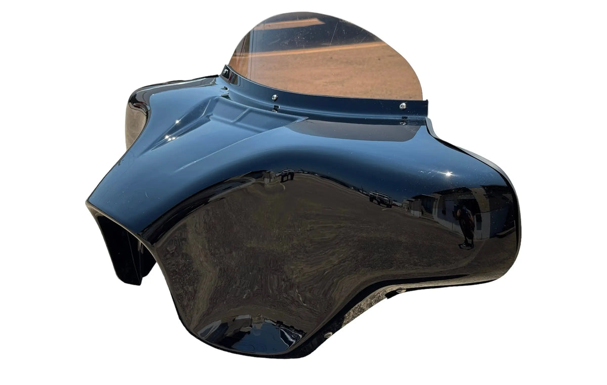QK Racing Indian Vintage Batwing Fairing Glossy 2012-2023 4x5.25 Speak ...